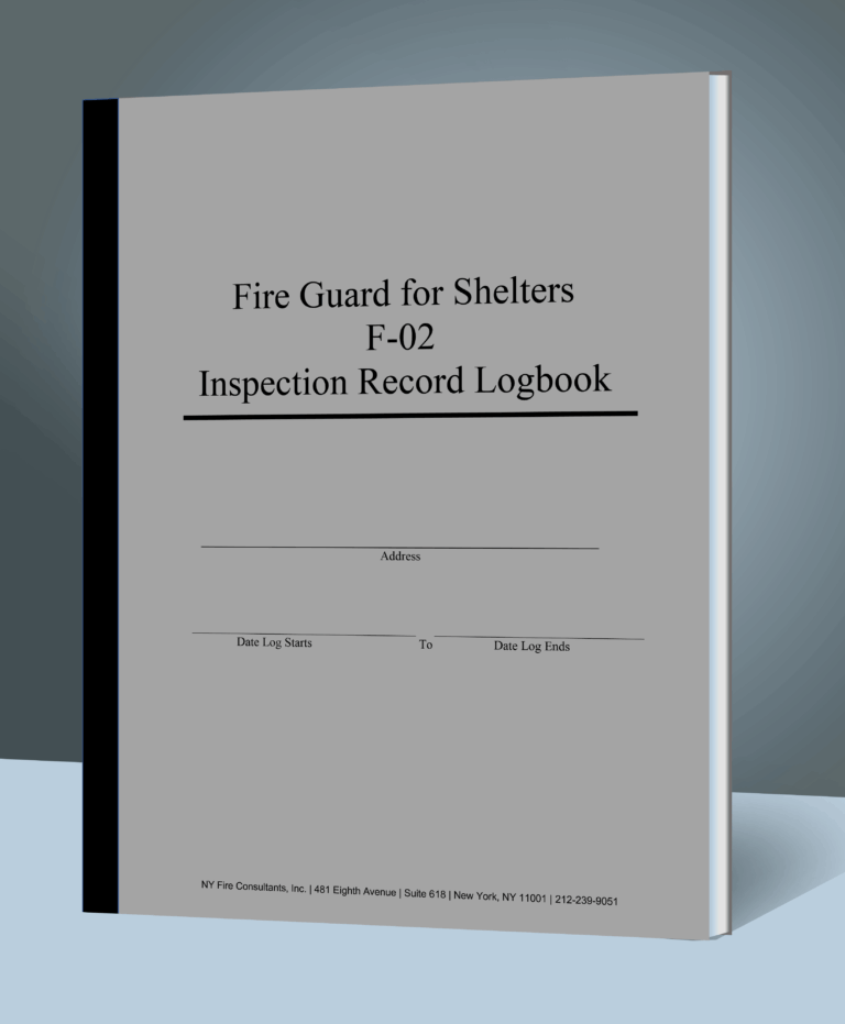 Fire Safety Logbooks - NY Fire Consultants Inc.